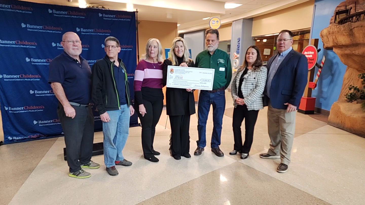 El Tour De Tucson Presents Beneficiary Check To Pima JTED - JTED ...